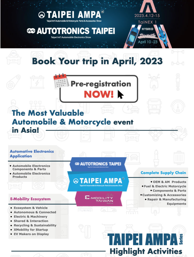 E-NewsLetter3 - 2023 TAIPEI AMPA & AUTOTRONICS TAIPEI